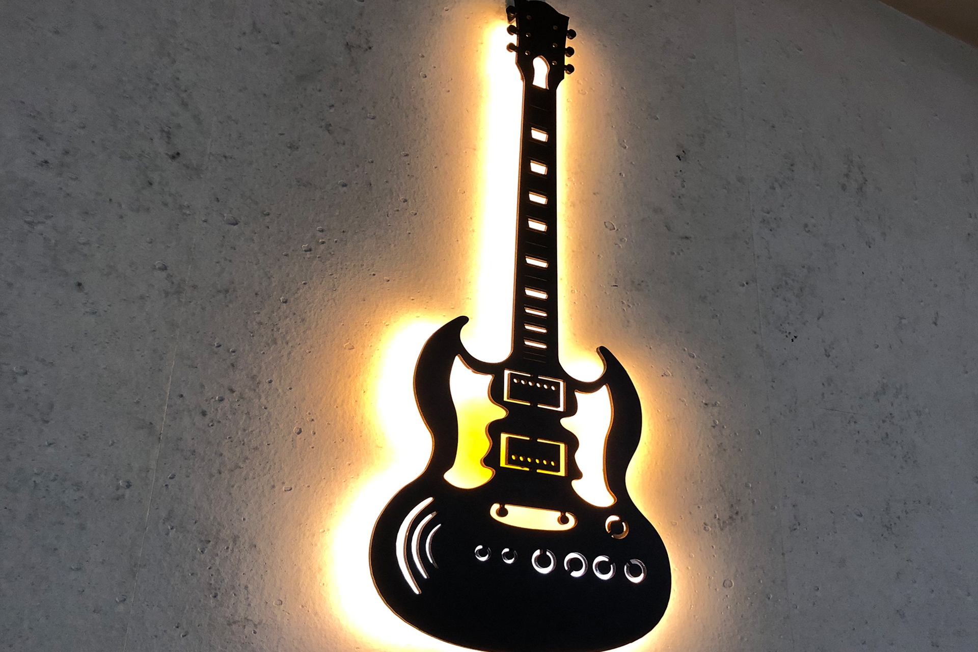 GİTAR V4 LED IŞIKLI TABLO FİYATI - Vivense