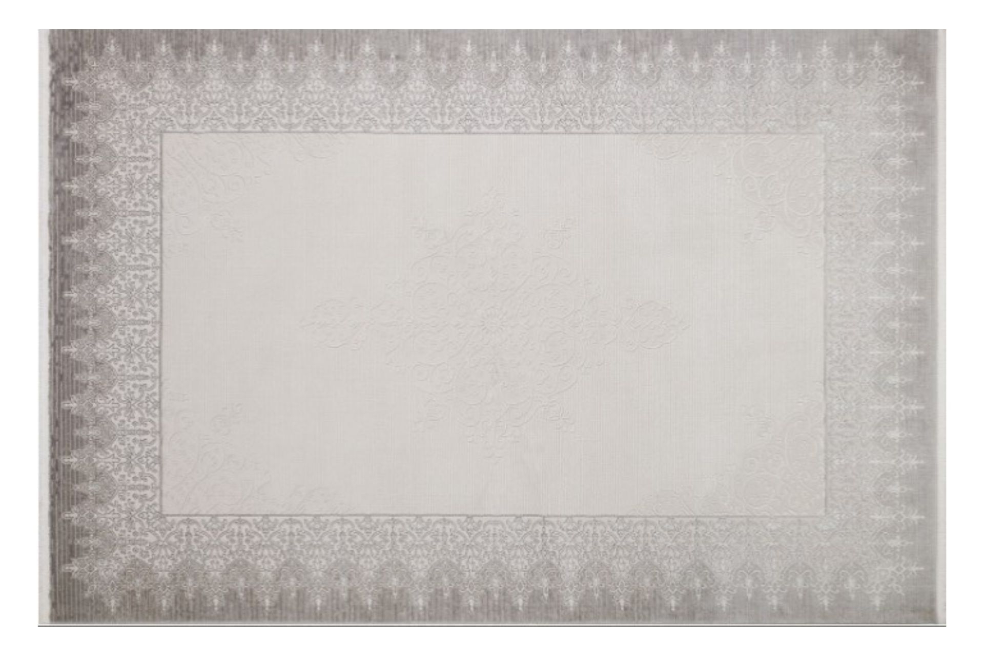 TÜRKMEN HALI MİRANDA YUMUŞAK TUŞELİ SALON HALISI MR01, GRİ, 160X230