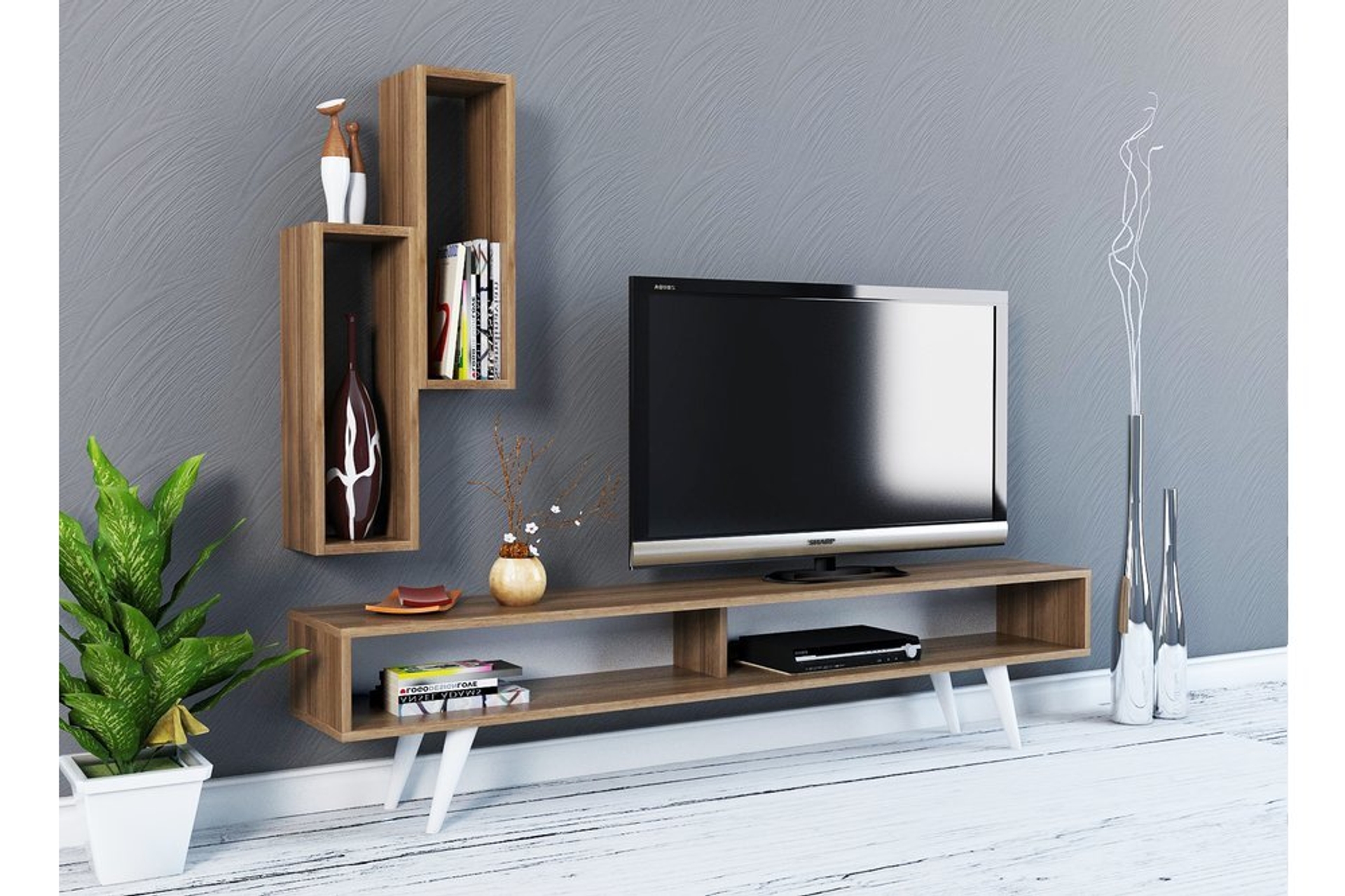 ECE TV ÜNİTESİ CEVİZ FİYATI - Vivense