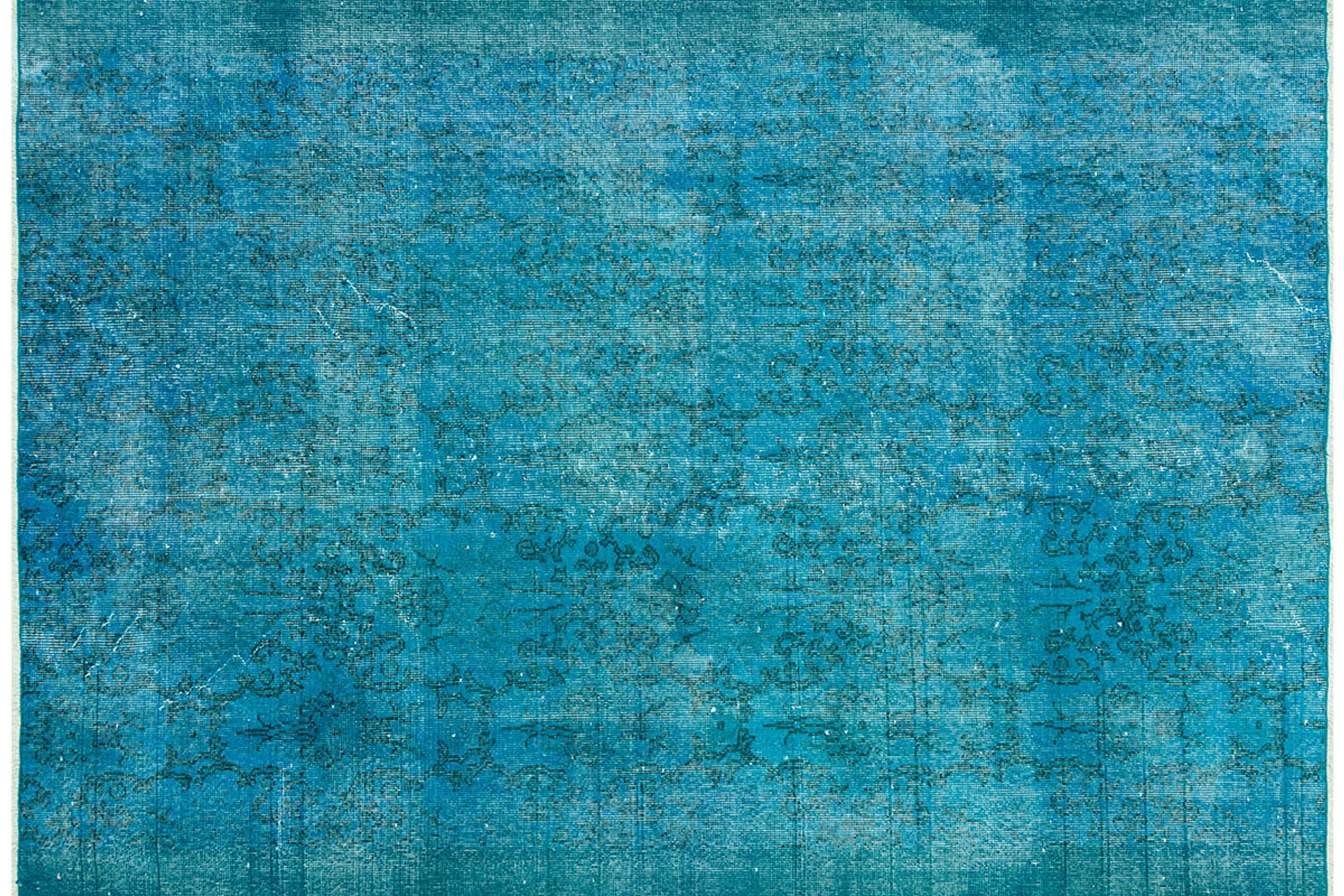 EŞSIZ EL DOKUMA TURKUAZ RENGI ESKETME TÜRK HALI 163X239 FİYATI - Vivense