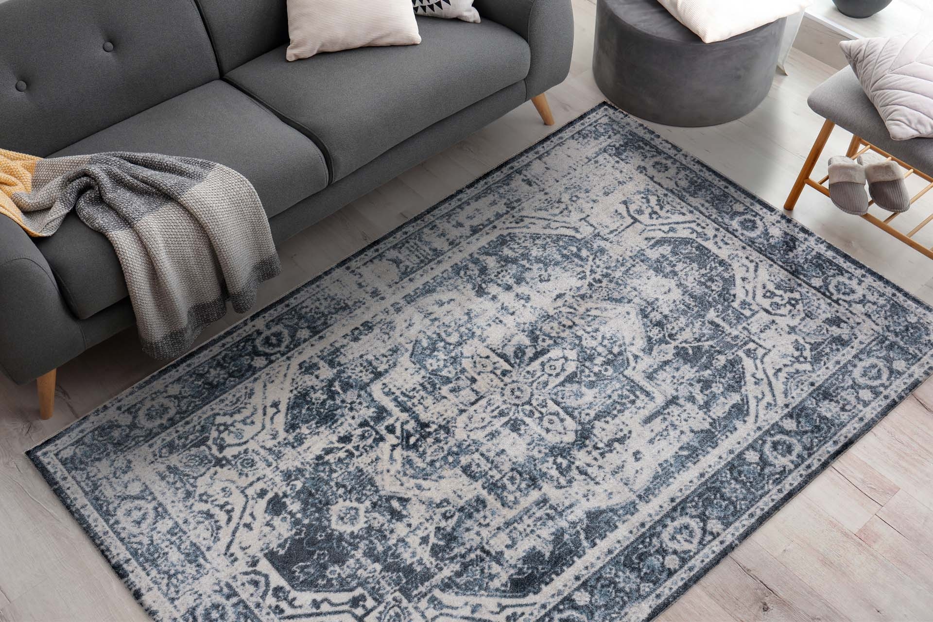 POTAMİA RETRO SALON HALISI E3756ZA, 120X170 FİYATI - Vivense