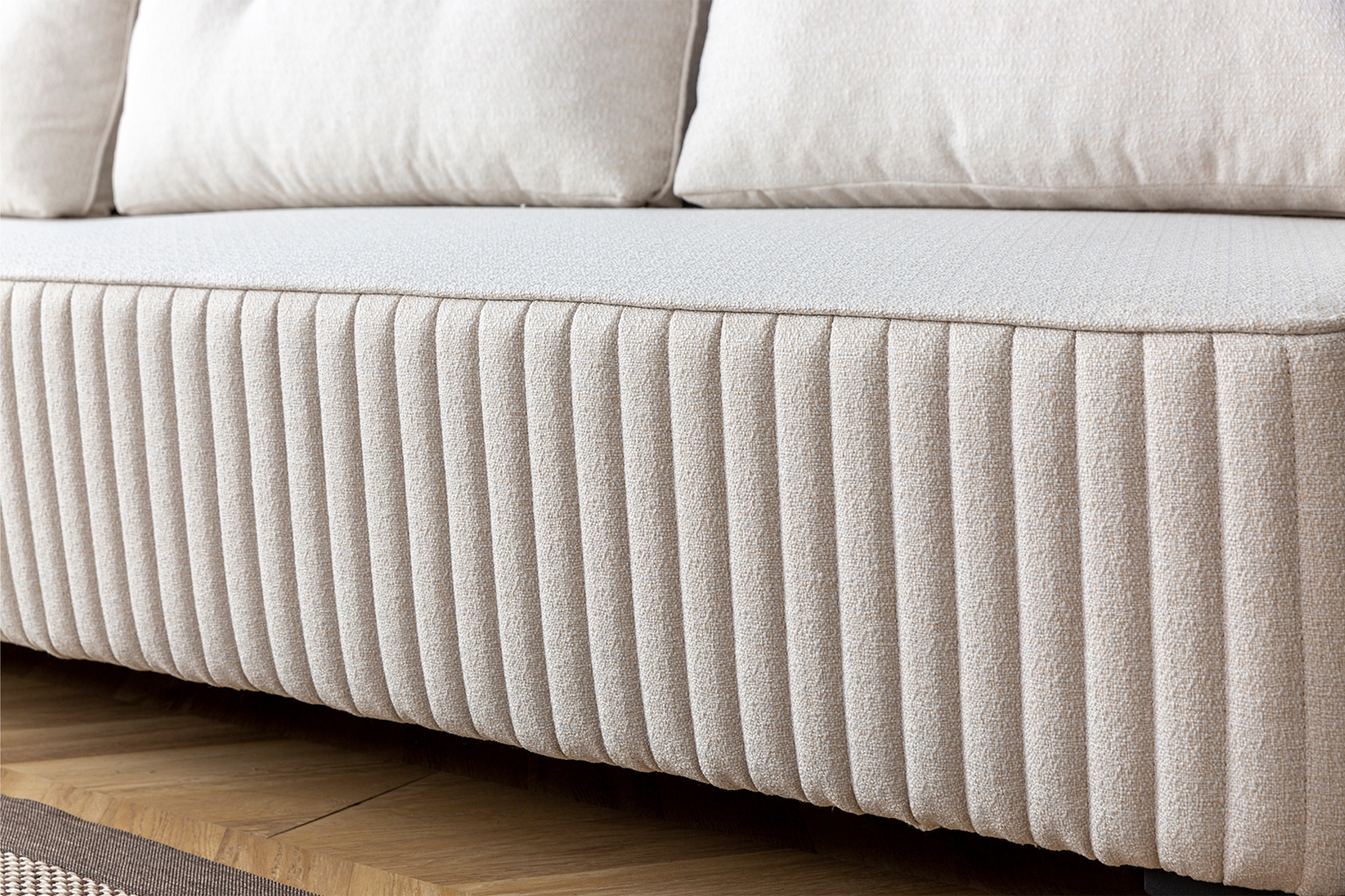 NAZZ MİNİ KÖŞE TAKIMI, AÇIK KREM, SOL KÖŞE FİYATI - Vivense