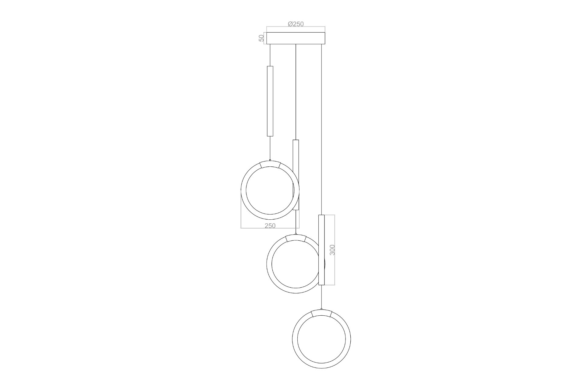 PUNGENT SARKIT LED AVİZE