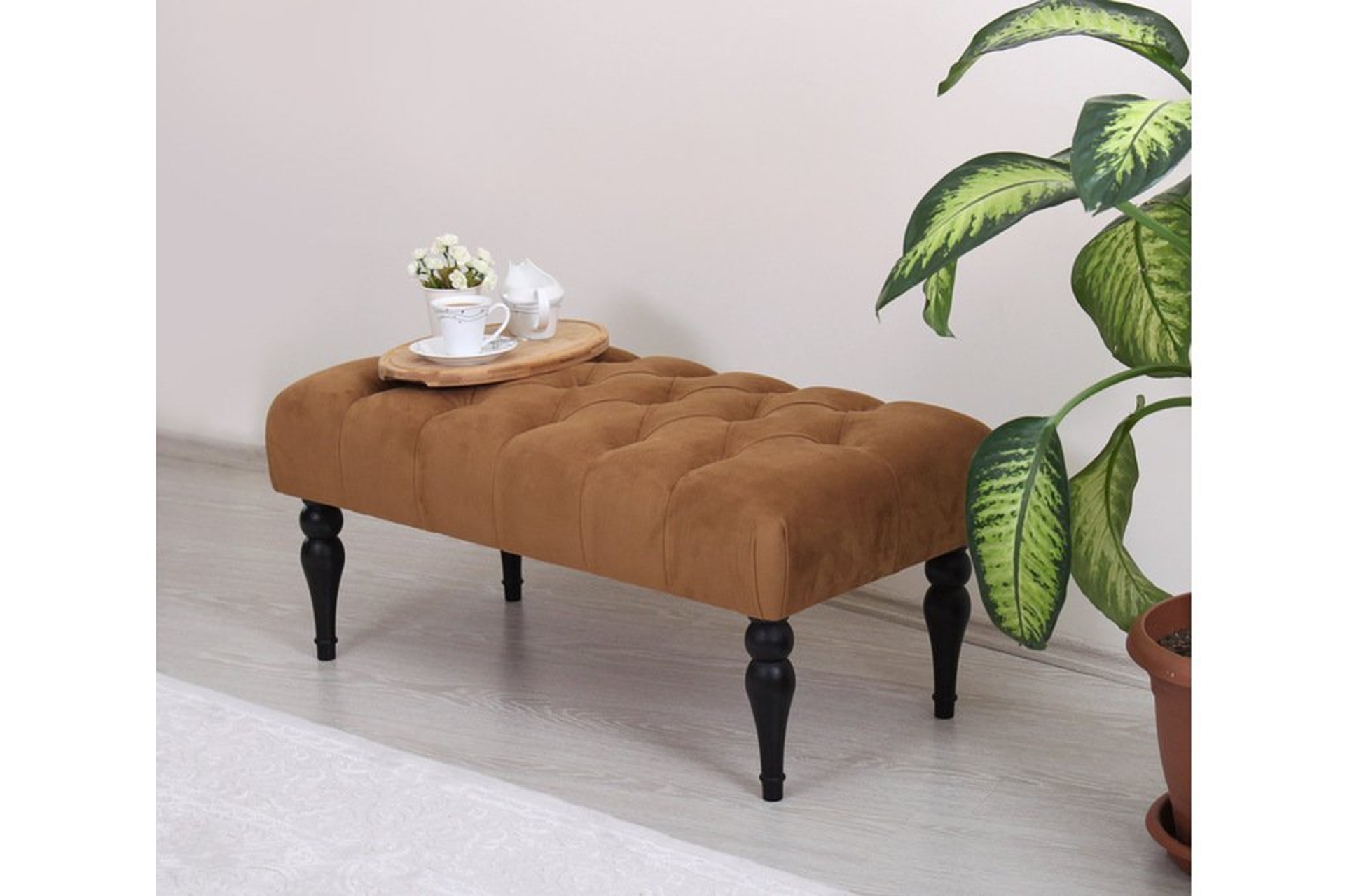 MİSSUS BENCH CAMEL PUF FİYATI - Vivense