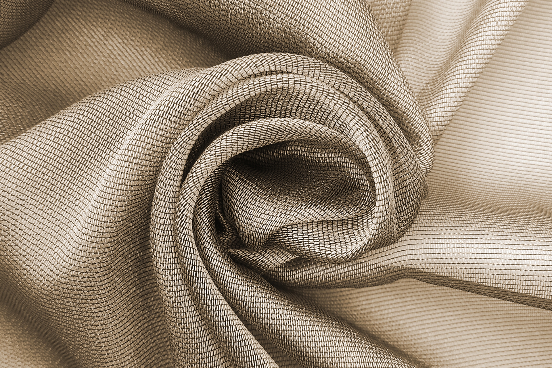 JAPPE MARİNO SERİSİ GOLD DÜZ DİKİM, PİLESİZ TÜL PERDE 400X260