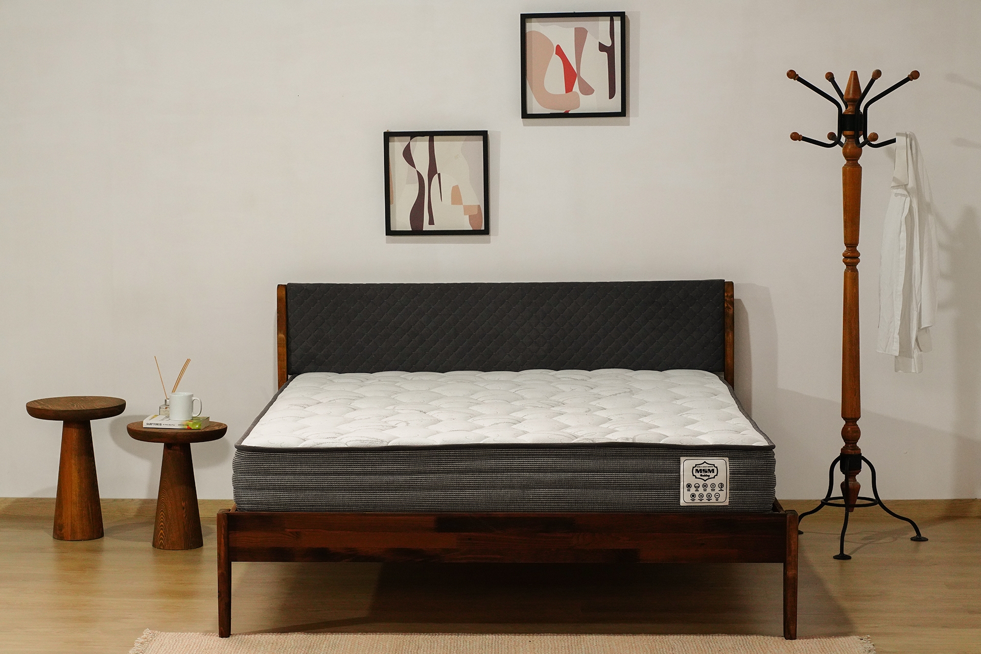 MSM FULL POCKET YAYLI ÇİFT KİŞİLİK YATAK, 160X200