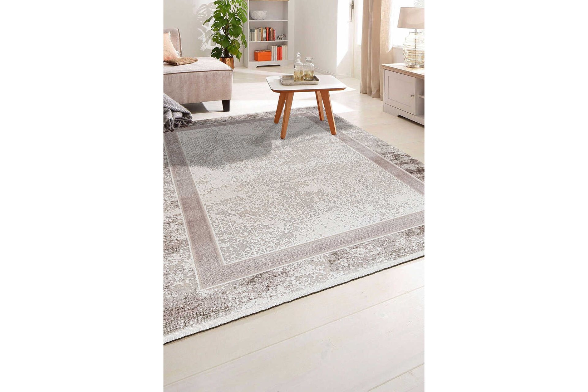FESTİVAL HALI AMARA M1102A MODERN SALON HALISI, BEJ, 80X300