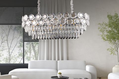 OSLO DİKDÖRTGEN AVİZE, KROM FİYATI - Vivense