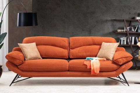 SOFT KOLTUK TAKIMI, TURUNCU BEJ FİYATI - Vivense