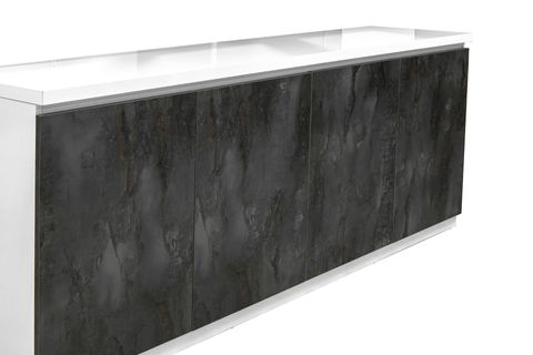STELLA KONSOL, BETON GRİ, 4 KAPAKLI FİYATI - Vivense