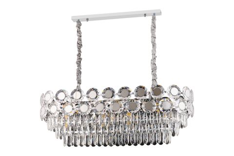 OSLO DİKDÖRTGEN AVİZE, KROM FİYATI - Vivense