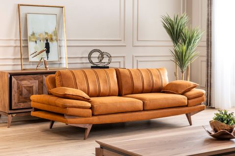 FALCON ÜÇLÜ KOLTUK, TURUNCU FİYATI - Vivense