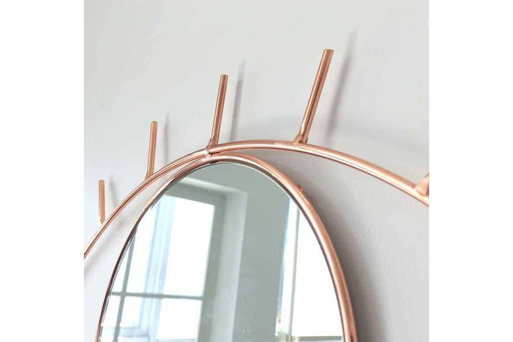 Cyclops Decorative Wall Mirror, Black | Vivense London