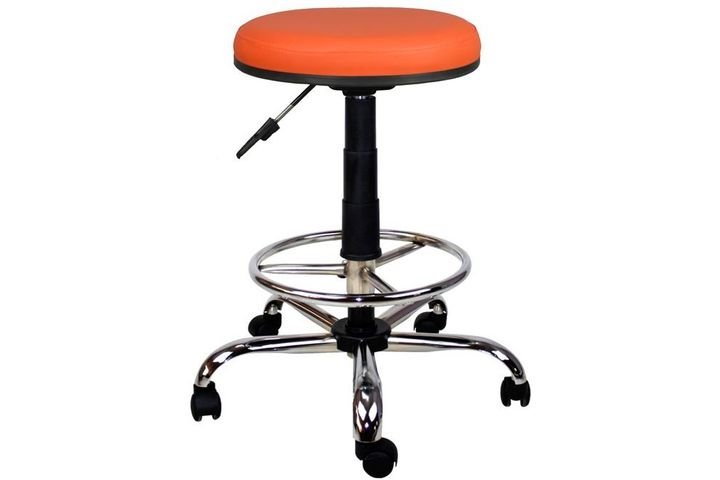 Burocci Bureau Poef, Oranje | Vivense Nederland