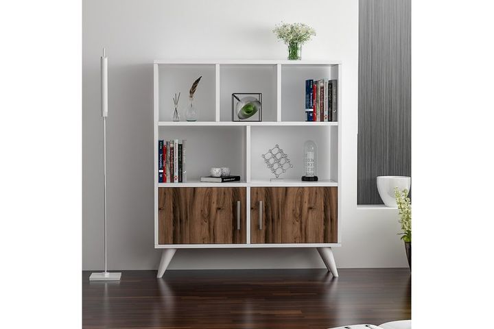 New Ducky Bookcase, White | Vivense London