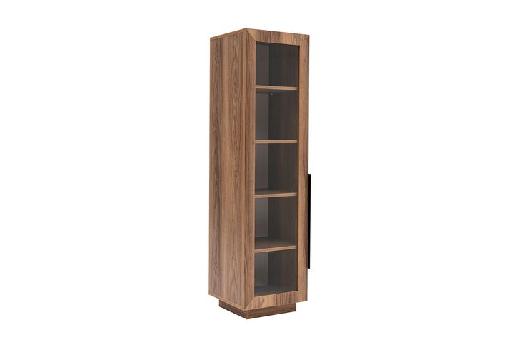 Luke Bookcase, 170 cm, Walnut | Vivense London