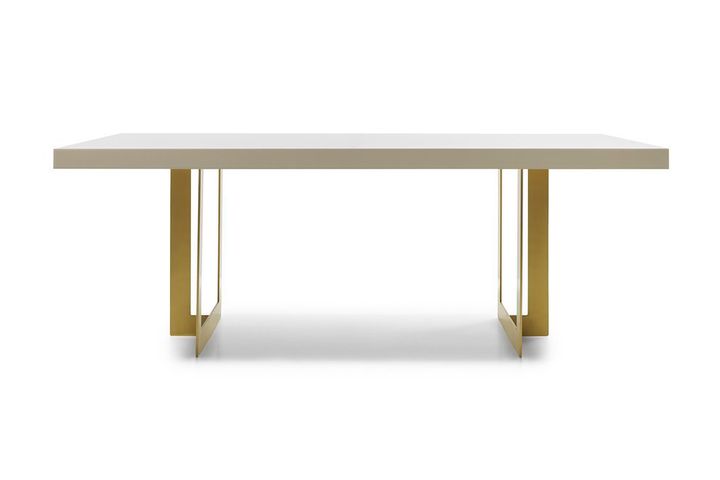 Nepal Dining Room Set, Cream | Vivense London