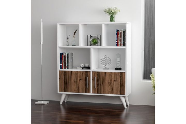 New Ducky Bookcase, White | Vivense London