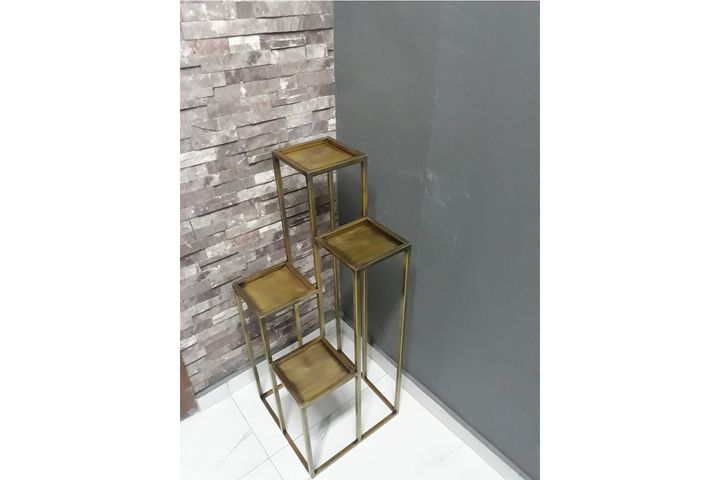 Pithana Blumenständer, Matt Gold | Vivense Deutschland