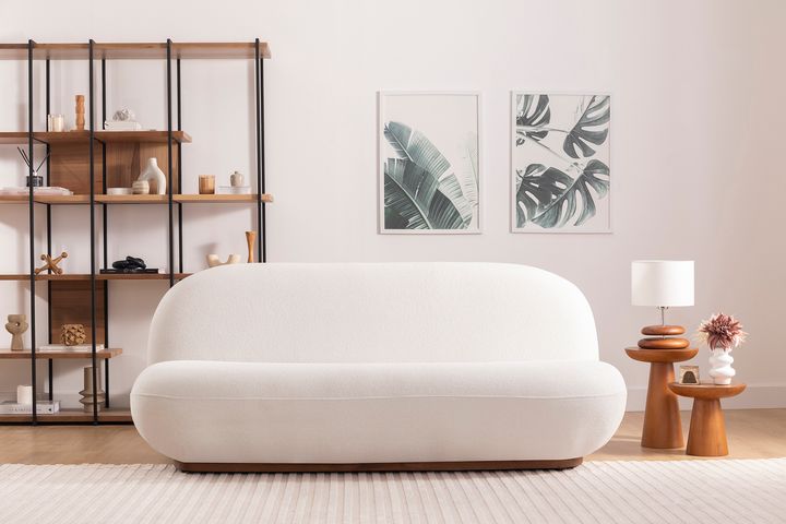 Tedy 2-Zitsbank, Wit | Vivense Nederland