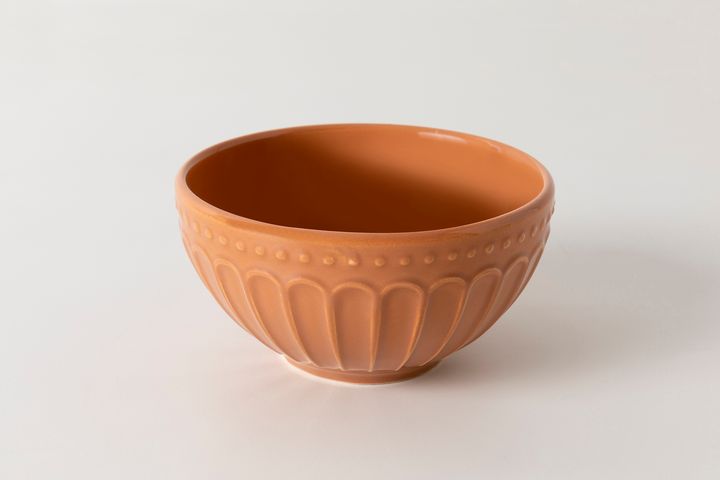 Pure Ceramic Bowl, 14 cm, Orange | Vivense London