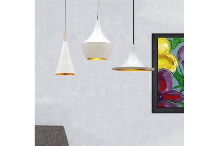 Bellezza Eximia 3-Light Chandelier, White | Vivense London