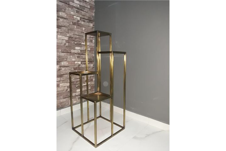 Pithana Blumenständer, Matt Gold | Vivense Deutschland