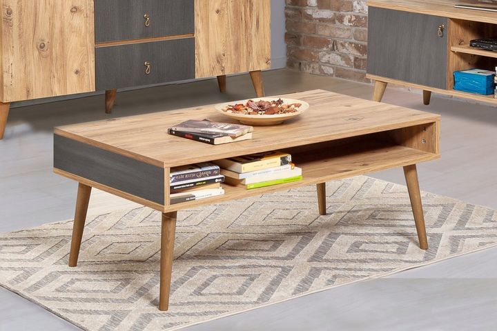 Motto Coffee Table, Grey | Vivense London