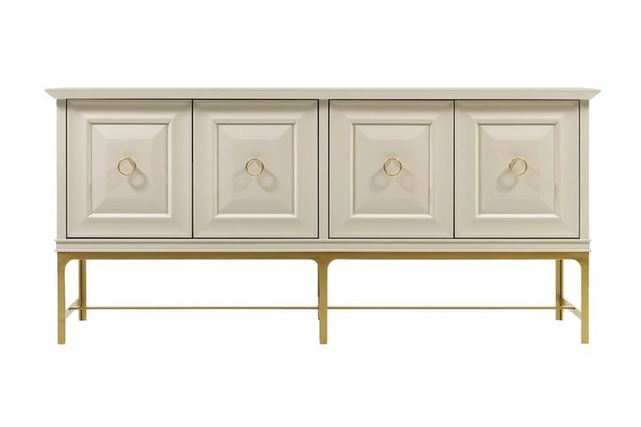 Nepal Dining Room Set, Cream | Vivense London