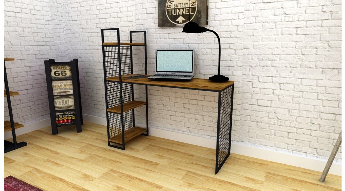 Ontario Grid Mini Desk-120 Cm | Vivense London