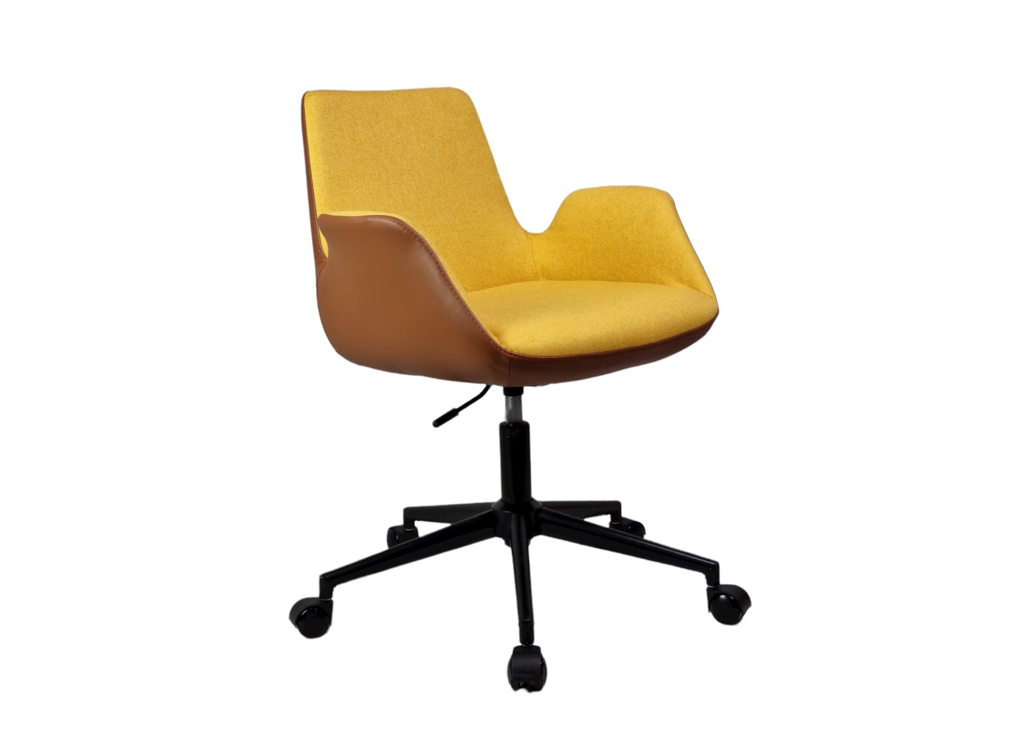 Dora Bureaustoel, Geel & Steenrood | Vivense Nederland