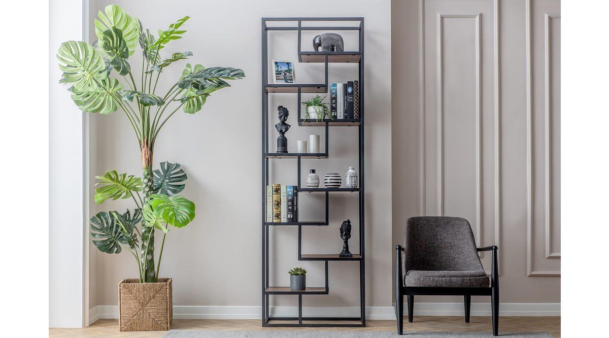 Val Bookcase, Black | Vivense London